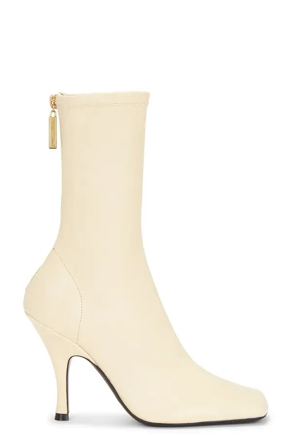 Khaite Eva Mid-calf Boots - Sand