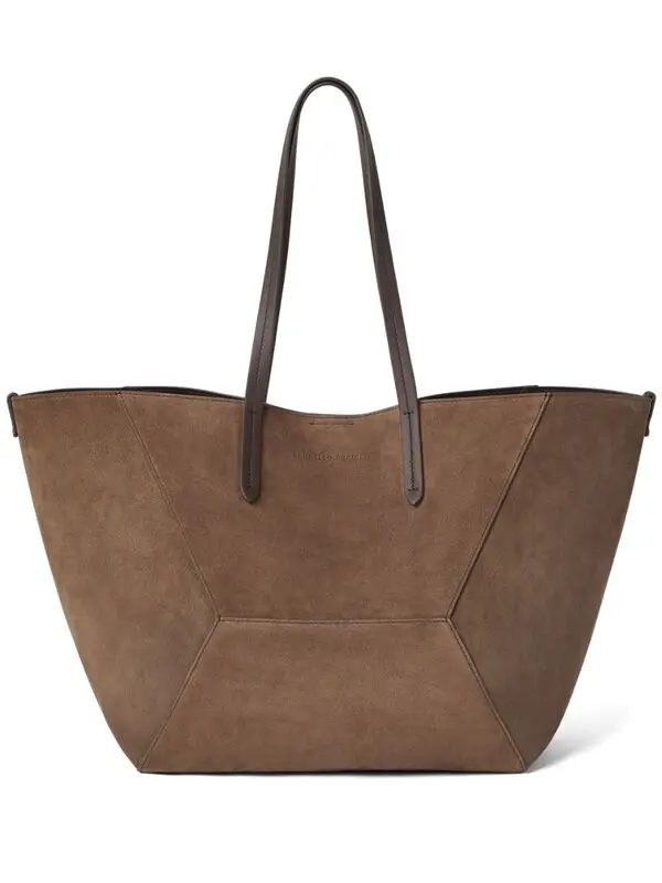 Brunello Cucinelli Duo Tote Bag - Brown