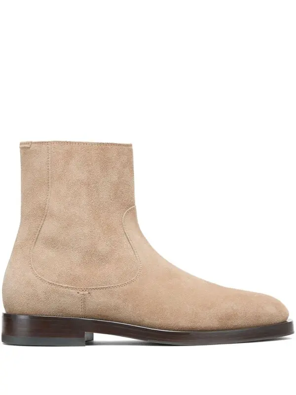Brunello Cucinelli Leather Ankle Boots