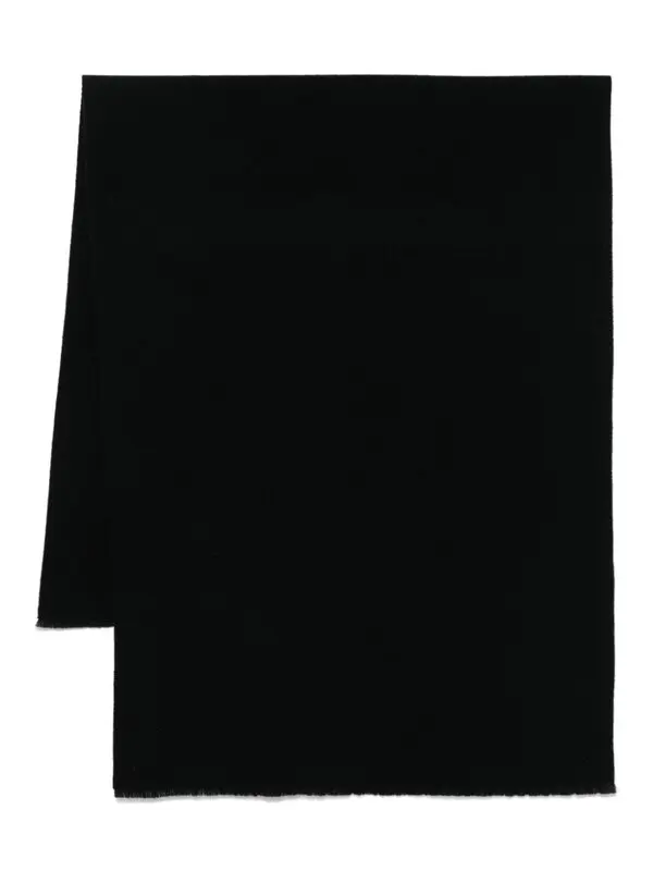 TOTÊME Virgin-wool Scarf - Black