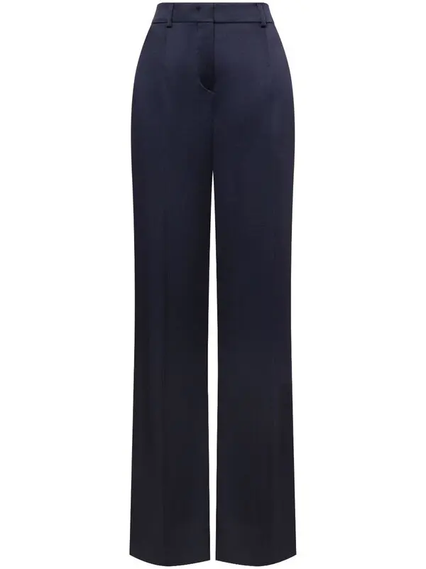 Alberta Ferretti Satin Trousers