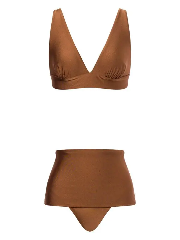 Philosophy Di Lorenzo Serafini Draped Bikini