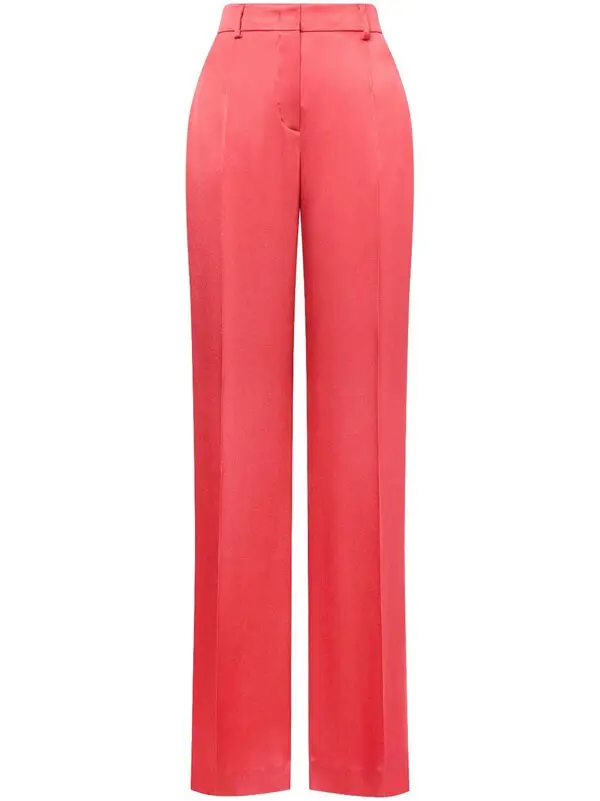 Alberta Ferretti Pressed-crease Tailored Trousers