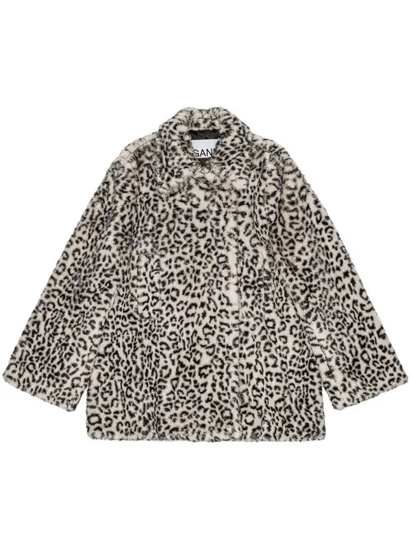 GANNI Faux-fur Jacket