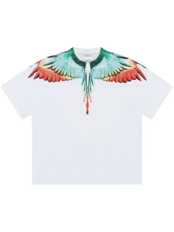 Marcelo Burlon Milan Home Icon Wings T-Shirt In White 23