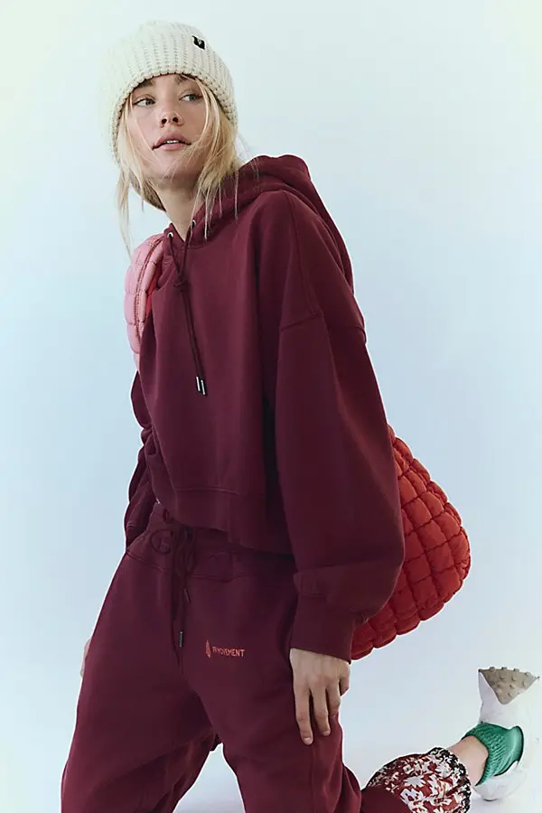 Free People Undefeated Set - Sour Cherry
