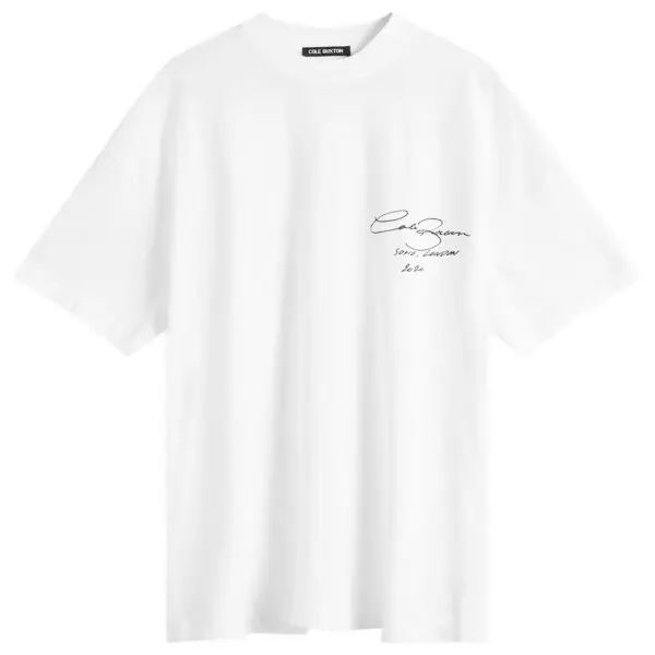 COLE BUXTON Signature T-shirt - White