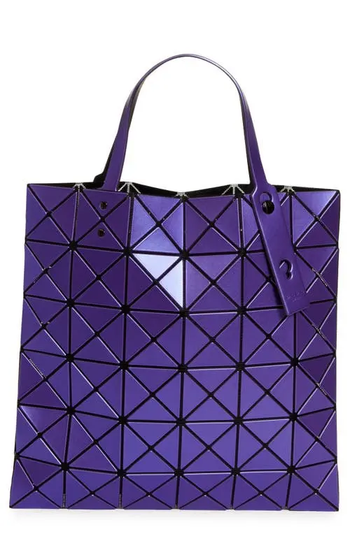 Issey Miyake Lucent Metallic Tote - Purple