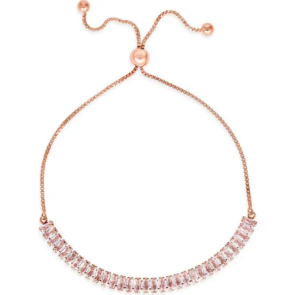 ANNA ZUCKERMAN 5 Carat Baguette Bolo Bracelet