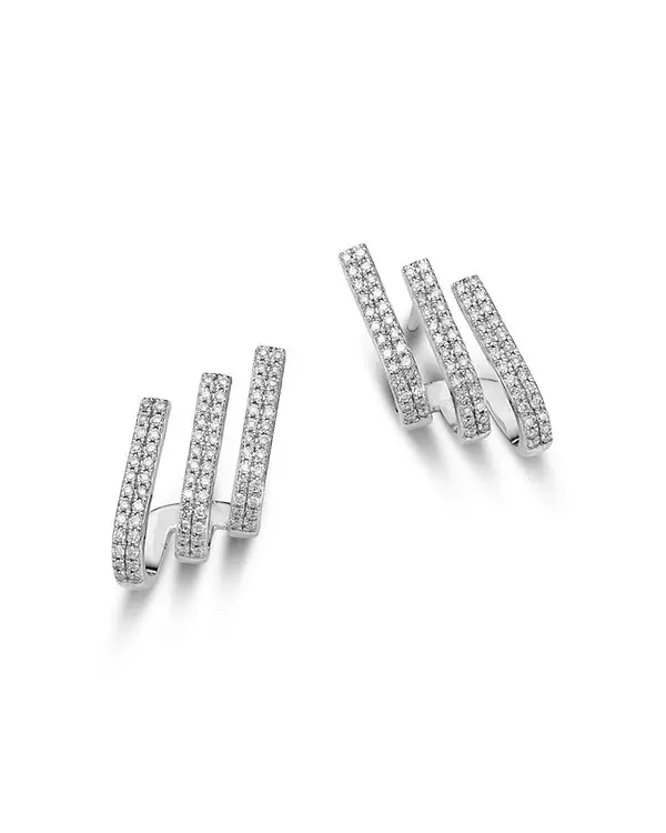 Bloomingdale'S 14k Gold 0.45 Tcw Diamond Earrings