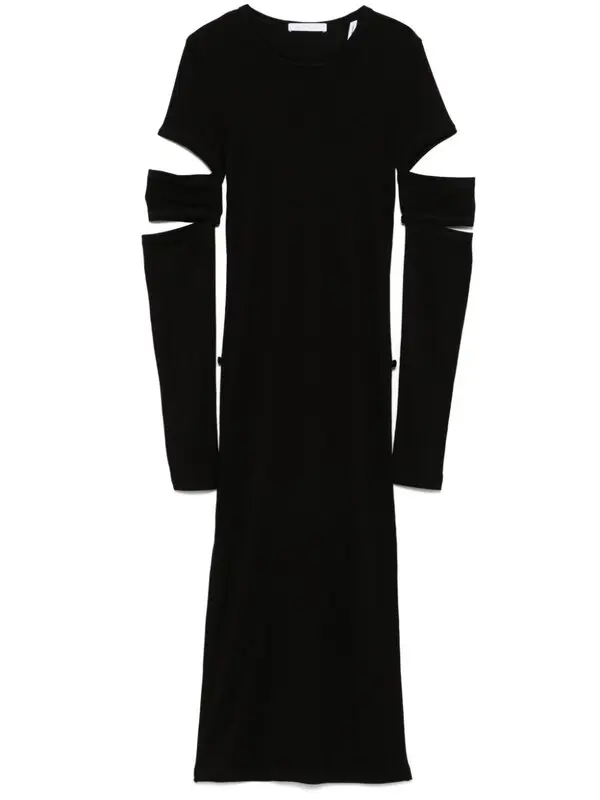 Helmut Lang Slash Midi Dress