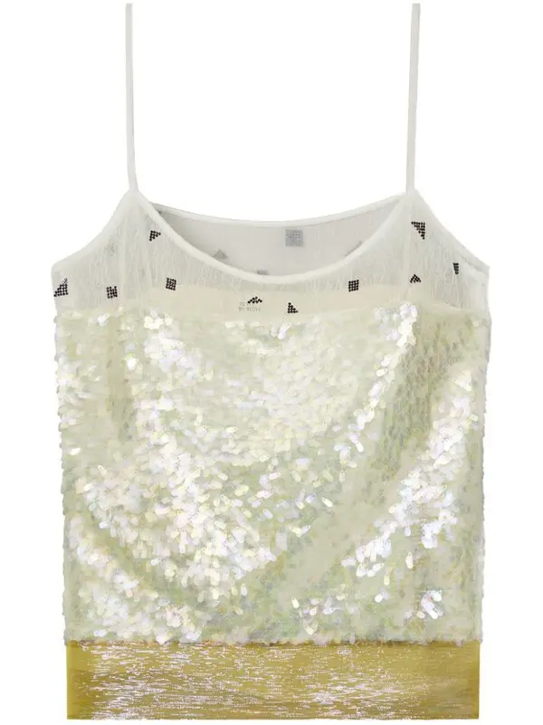Tory Burch Lame Tank Top