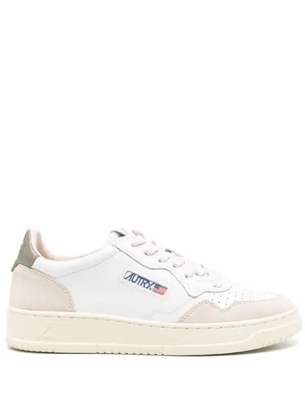 AUTRY Medalist Leather Sneakers - White