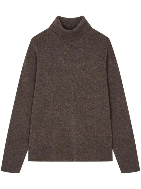 STUDIO TOMBOY Mélange-effect Sweater - Brown