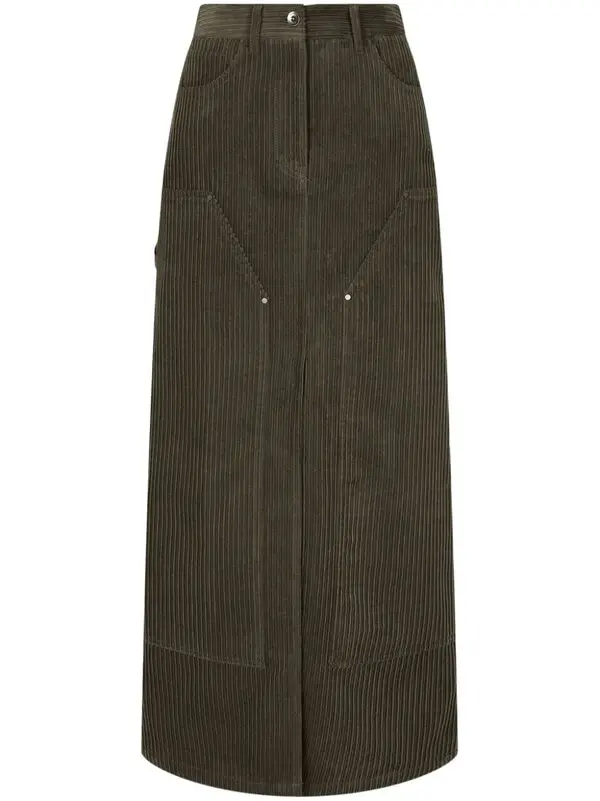 STUDIO TOMBOY Corduroy Skirt - Green