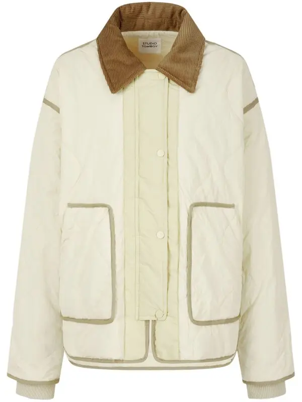 STUDIO TOMBOY Quilted Jacket - Neutrals