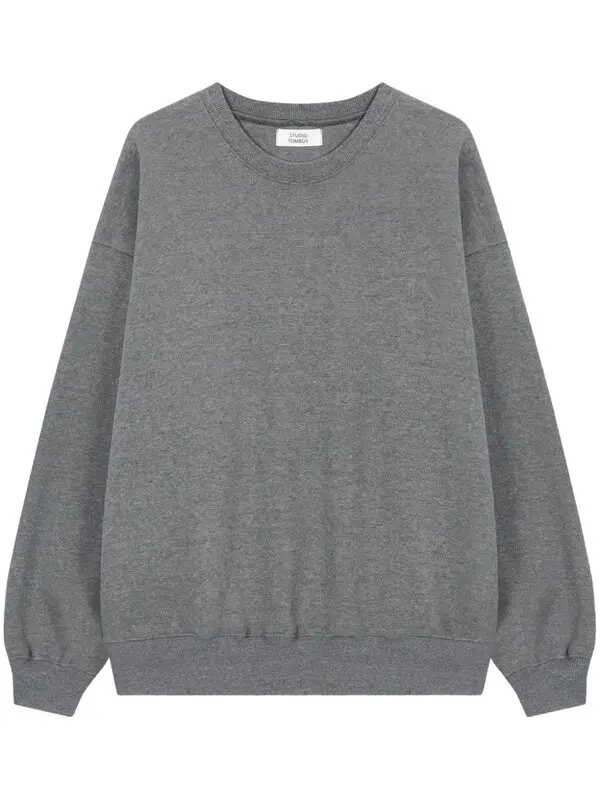 STUDIO TOMBOY Fleece Sweatshirt - Grey