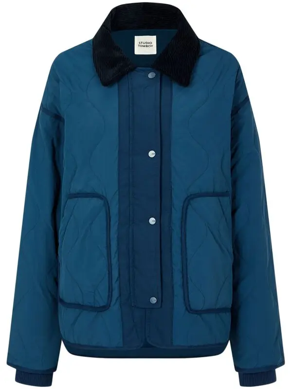 STUDIO TOMBOY Quilted Jacket - Blue