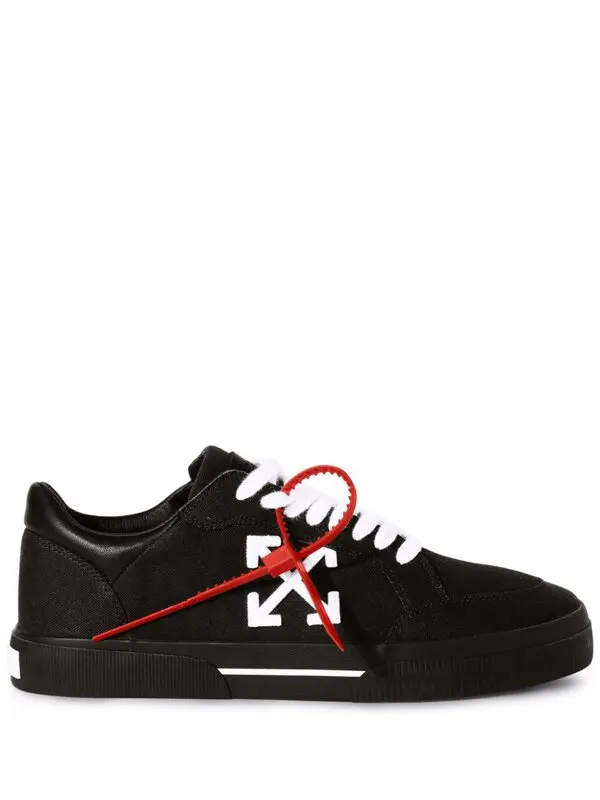 Off-White Low Vulcanized Sneakers - Black