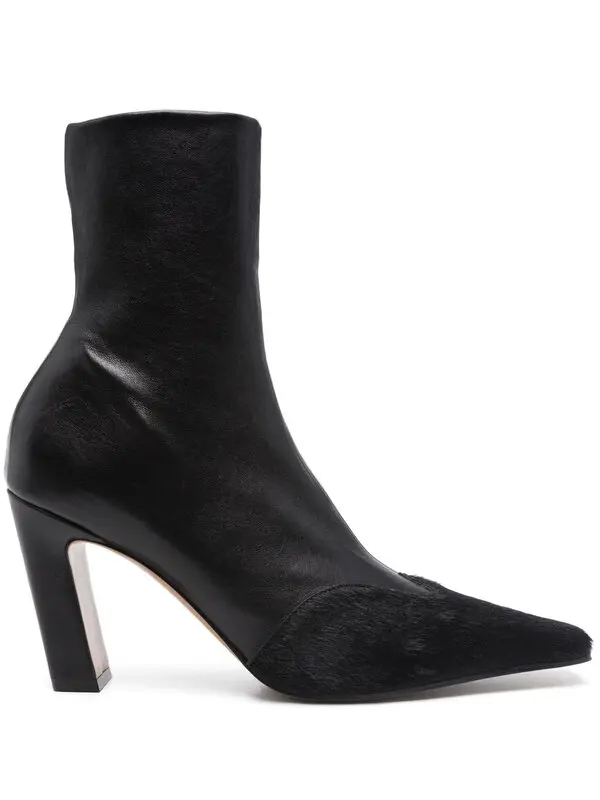 Khaite 85mm Nevada Boots - Black