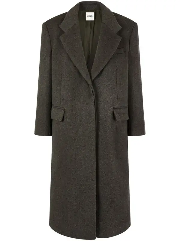 STUDIO TOMBOY Wool Overcoat - Brown