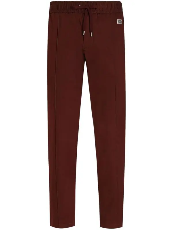 Dolce & Gabbana Drawstring Track Pants - Brown