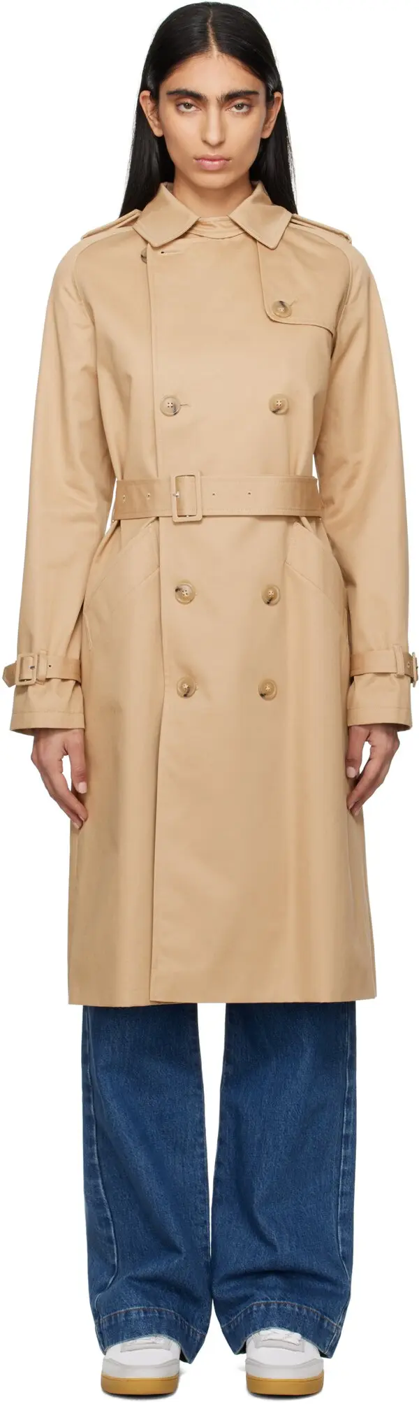 Greta Trench Coat Baa Beige Editorialist