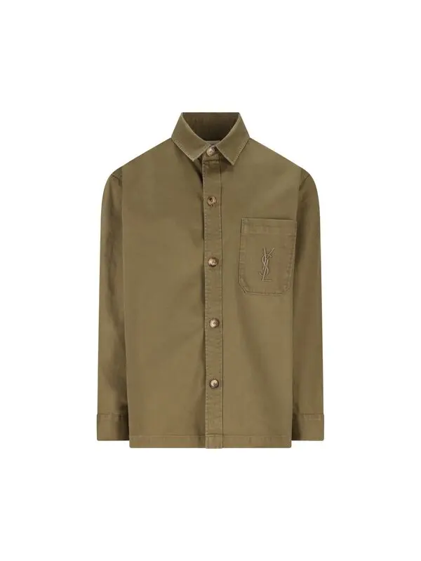 Saint Laurent Shirt - Vintage Khaki