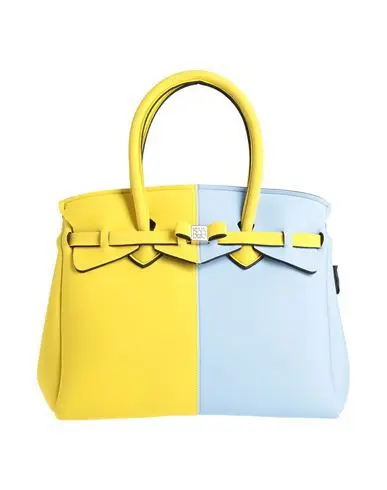 Save My Bag Large Two-tone Tote - Yellow
