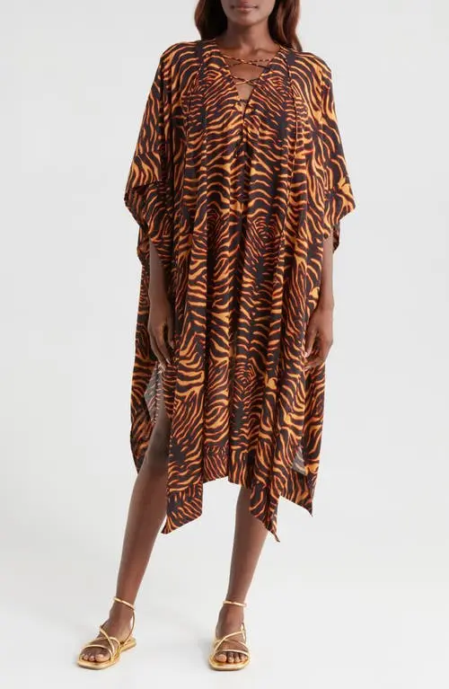 Ulla Johnson Estelle Laced Cover-up Caftan