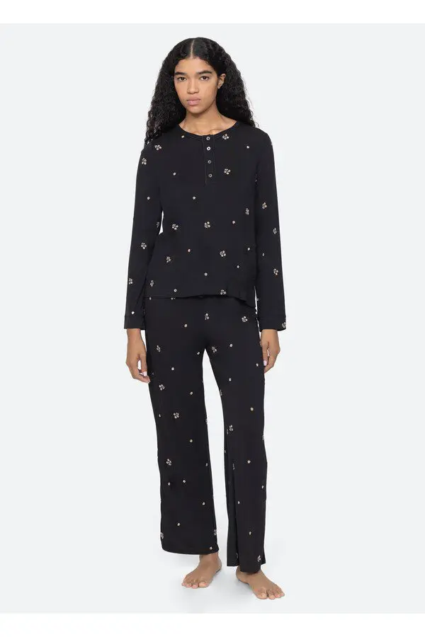 Sea Orla Pj Set - Black