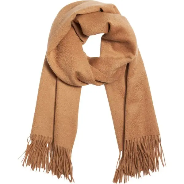 ITALIC Cleo Cashmere Scarf - Camel