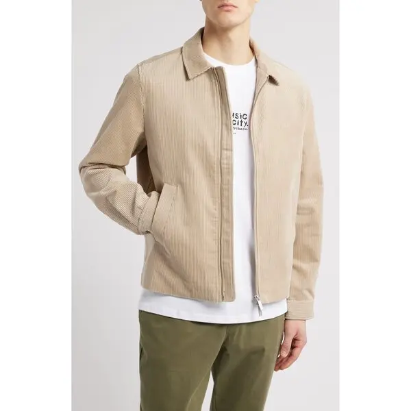 LES DEUX Marchall Corduroy Coach's Jacket
