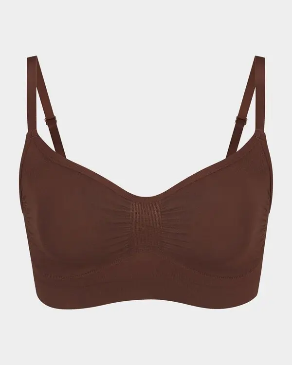 SKIMS Seamless Sculpt Pullover Bra - Cocoa