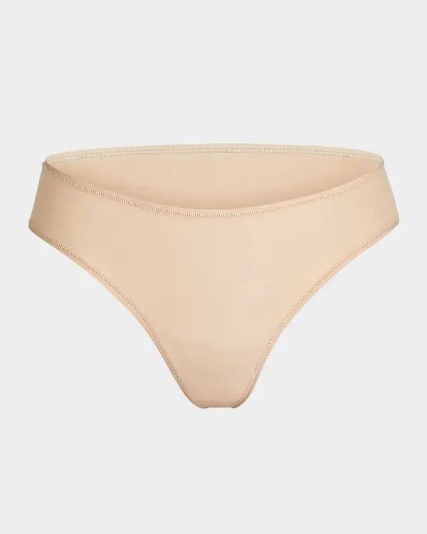 SKIMS Fits Everybody High-cut Cheeky Briefs - Clay