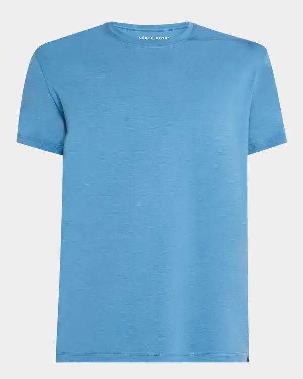 Derek Rose Basel Micromodal Crewneck T-shirt