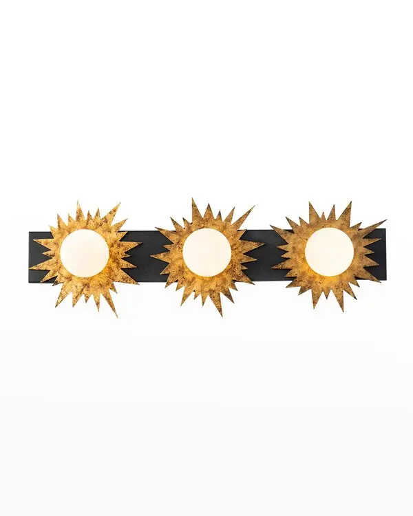 LUCAS + MCKEARN Soleil 3-light Bath Vanity Light