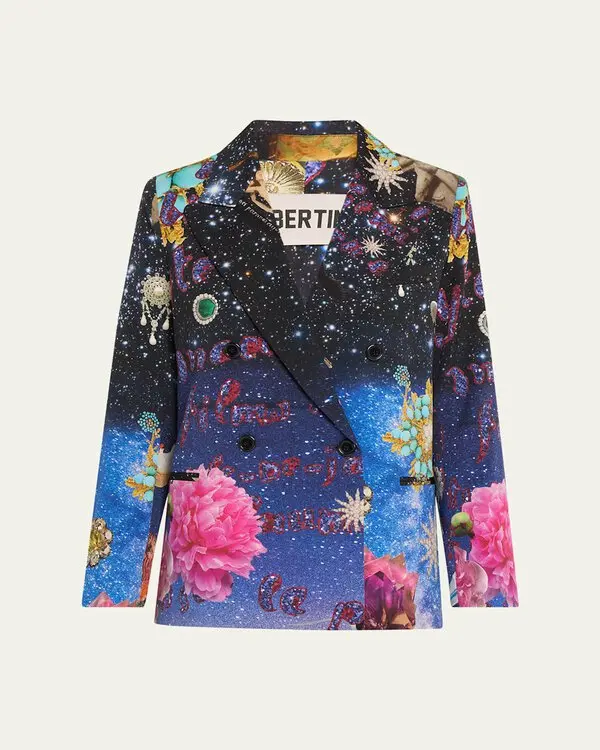 Libertine Starry Night Redux Double-breasted Jacket