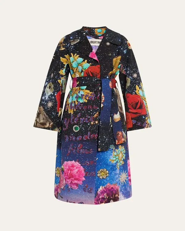 Libertine Vienna Starry Night Redux Wrap Coat