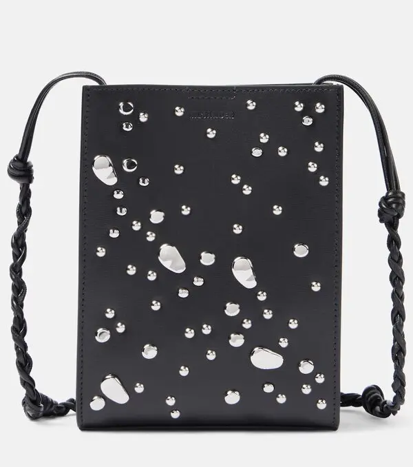 JIL SANDER Tangle Small Studded Shoulder Bag