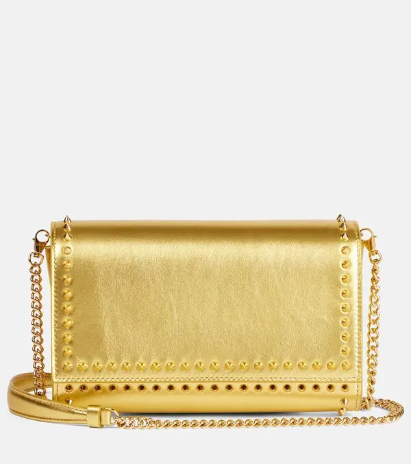 CHRISTIAN LOUBOUTIN Paloma Spiked Leather Clutch