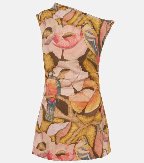 Sir The Label Talulah Floral Linen Minidress