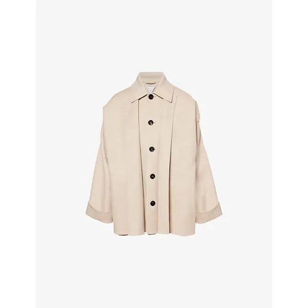 Bottega Veneta Double-faced Wool And Cashmere-blend Coat