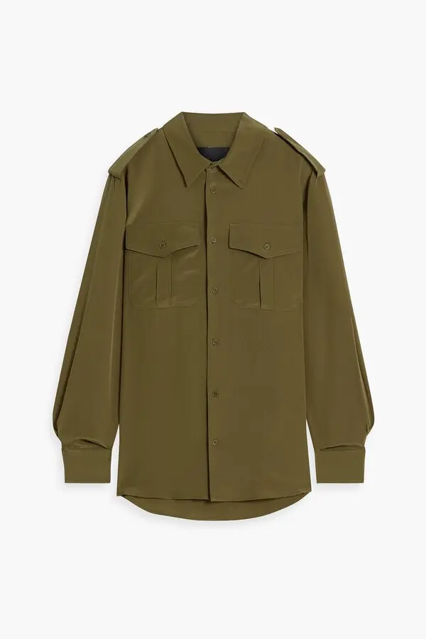 NILI LOTAN Jeanette Silk Shirt