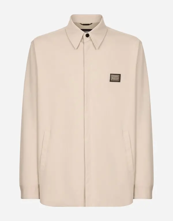 Dolce & Gabbana Technical Fabric Shirt With Tag - Beige