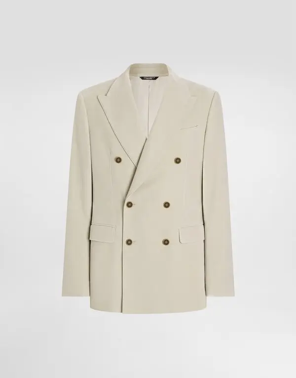 Dolce & Gabbana Double-breasted Velvet Jacket