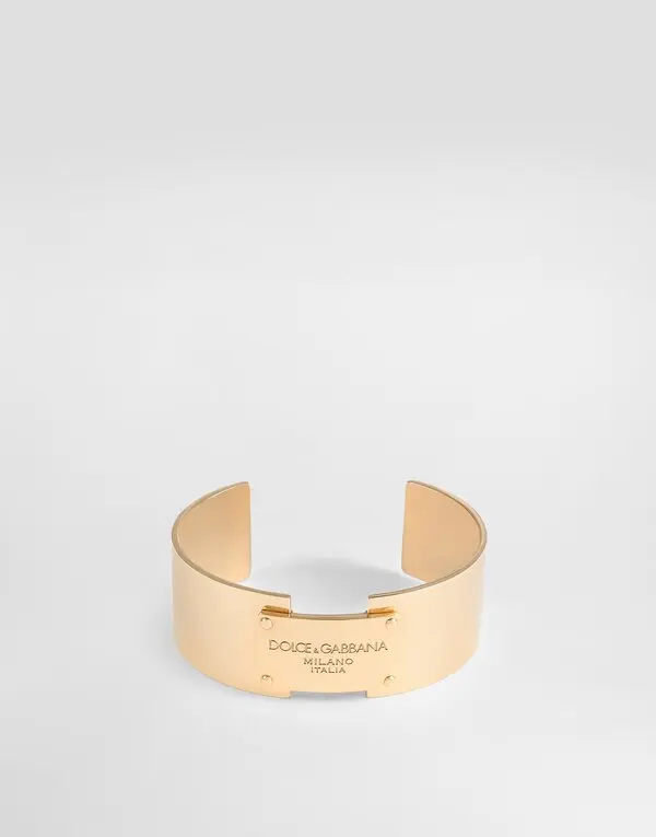 Dolce & Gabbana Logo Cuff Bracelet