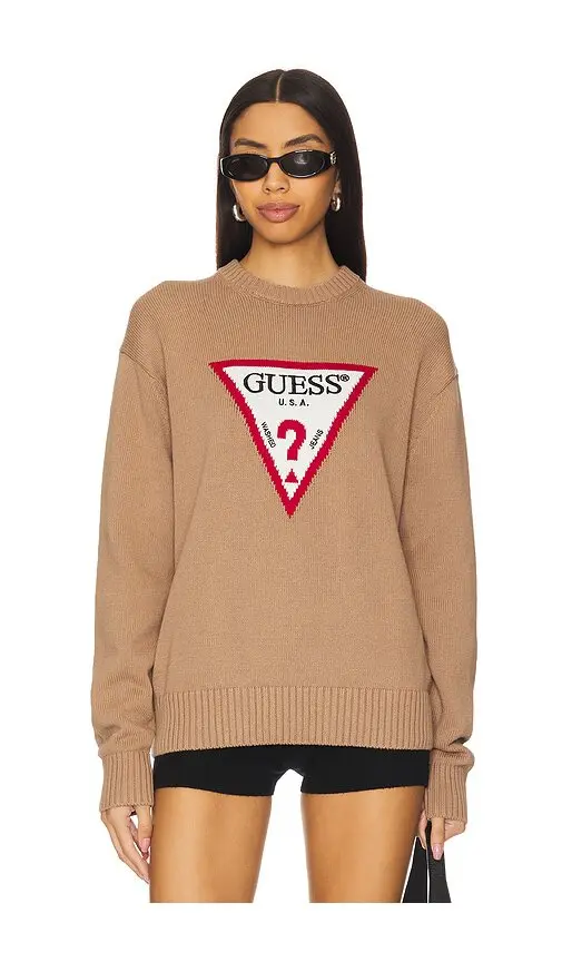 GUESS JEANS Big Triangle Sweater