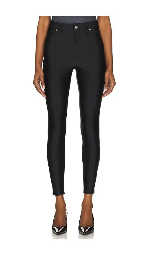 Good American Compression Shine Good Waist - Black001