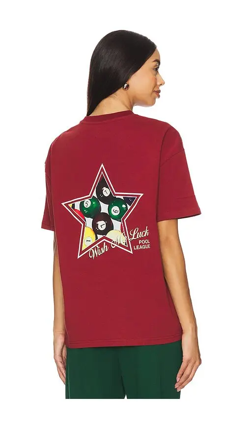 WISH ME LUCK Pool League Tee